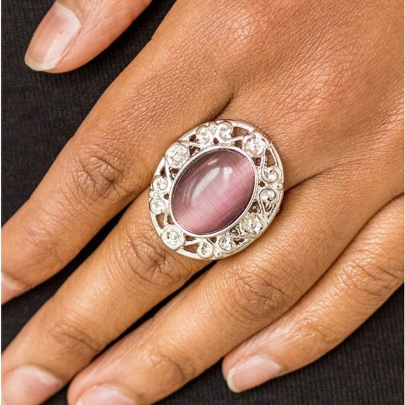 paparazzi | Jewelry | Moonlit Marigold Purple Ring Paparazzi Vintage ...